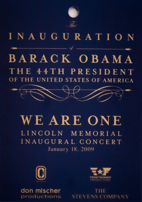 Barack Obama Inauguration Concert – 2009 – Ingrid Taylar Foto
